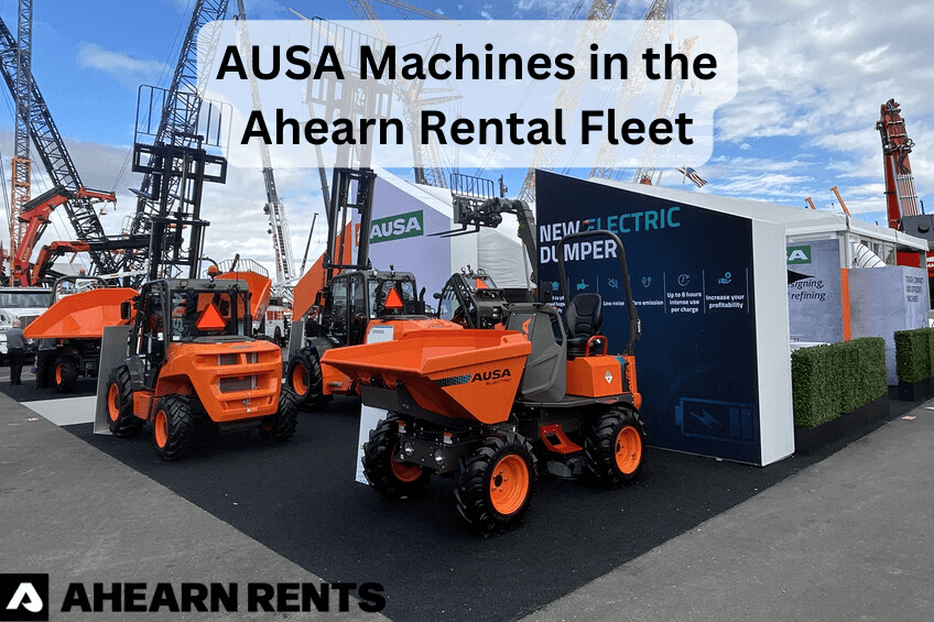 Find The Top AUSA Machines in the Ahearn Rents Fleet - Rental Equipment